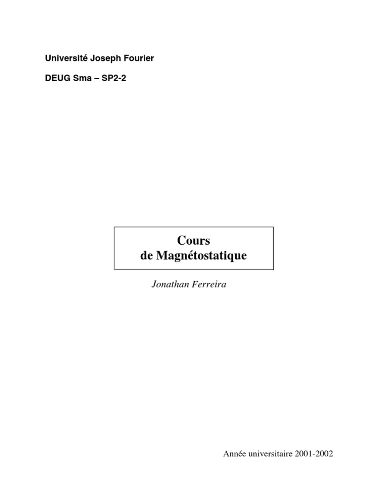 Magneto Complet | PDF