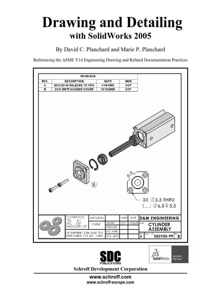 CAD Drawing & Detailing With SolidWorks 2005 | PDF | Keyboard Shortcut ...
