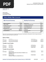 PayPal Bank Statement | PDF | Pay Pal | Deposit Account