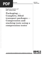 Packaging Box Testing Guide | PDF | Strength Of Materials | Pallet