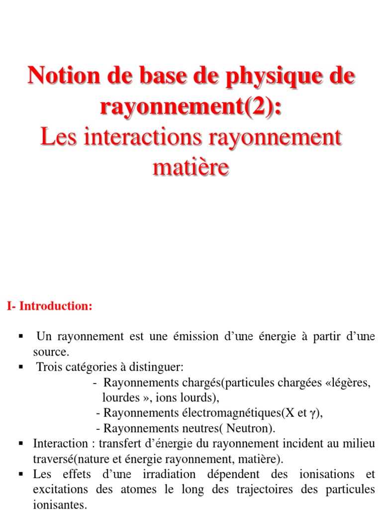 Cours Et Exemples de Concours/cours Ispits/notion de Base de Physique ...