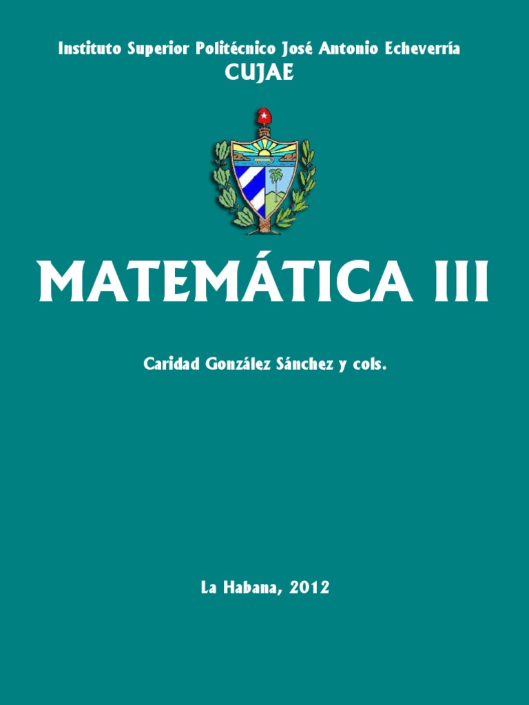 Matematica III - Guia Del Alumno - Gonzalez Sanchez, Carmen Carida | PDF | Ecuaciones ...
