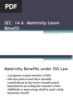 SSS MAT-2 Maternity Reimbursement Guide | PDF | Childbirth | Miscarriage