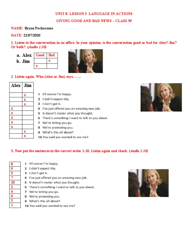 Assessing Tone Through Dialogue: An Analysis of Good and Bad News ...