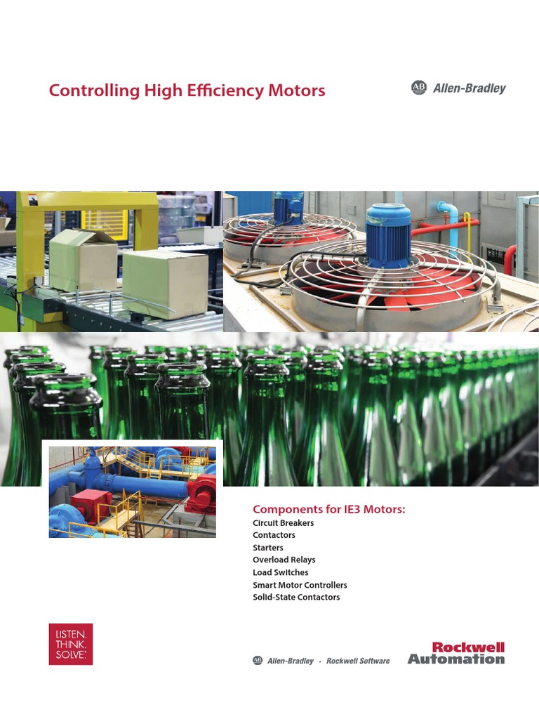 Controlling High Efficiency Motors: Components For IE3 Motors | PDF ...