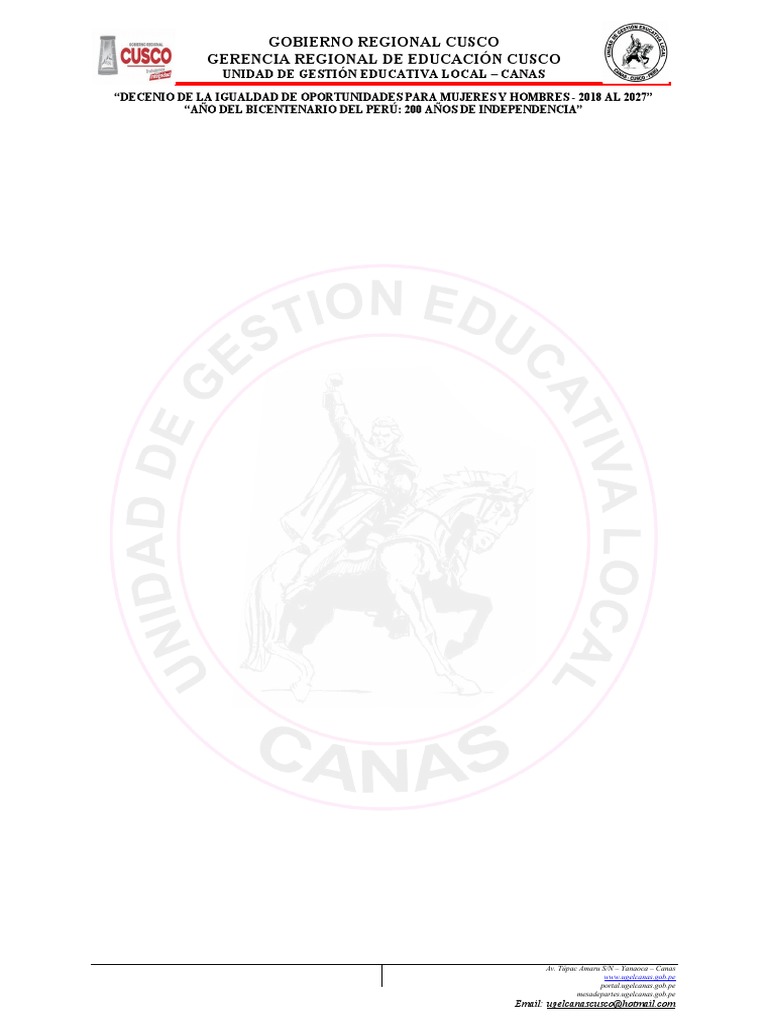 Modelo Membrete 2021 | PDF