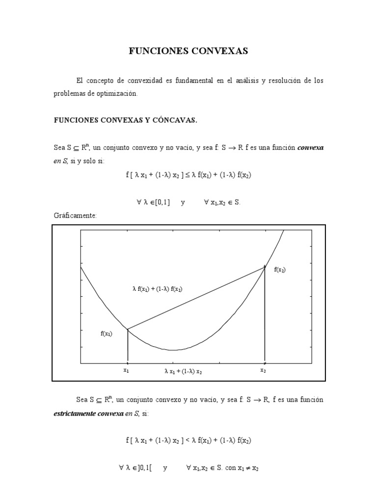 Demostracion Cagada | Descargar gratis PDF | Conjunto convexo | Función (Matemáticas)