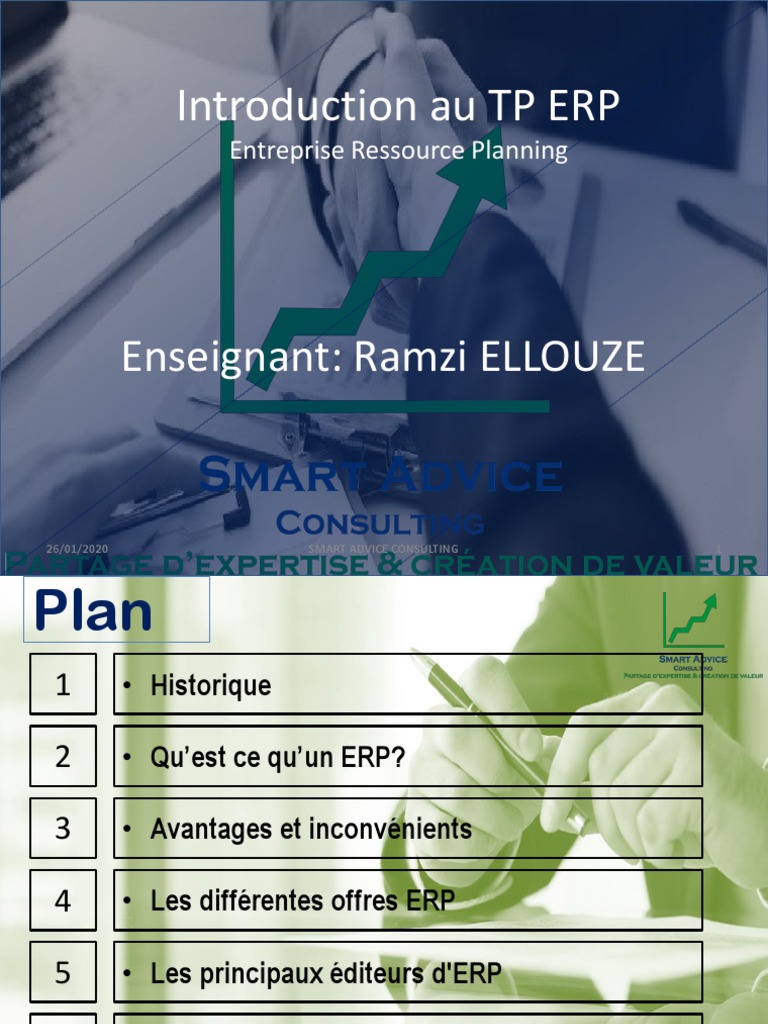 Introduction TP DAS ERP | PDF