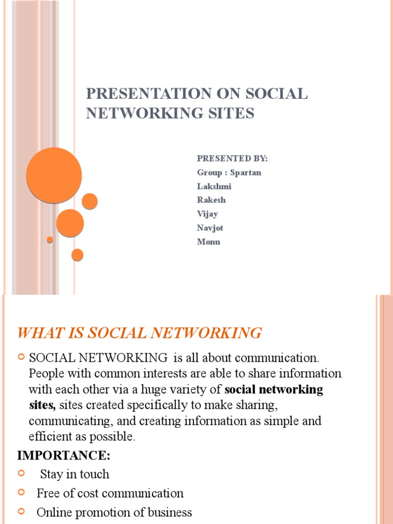 Interesting Facts About Social Media | PDF | Social Networking Service ...