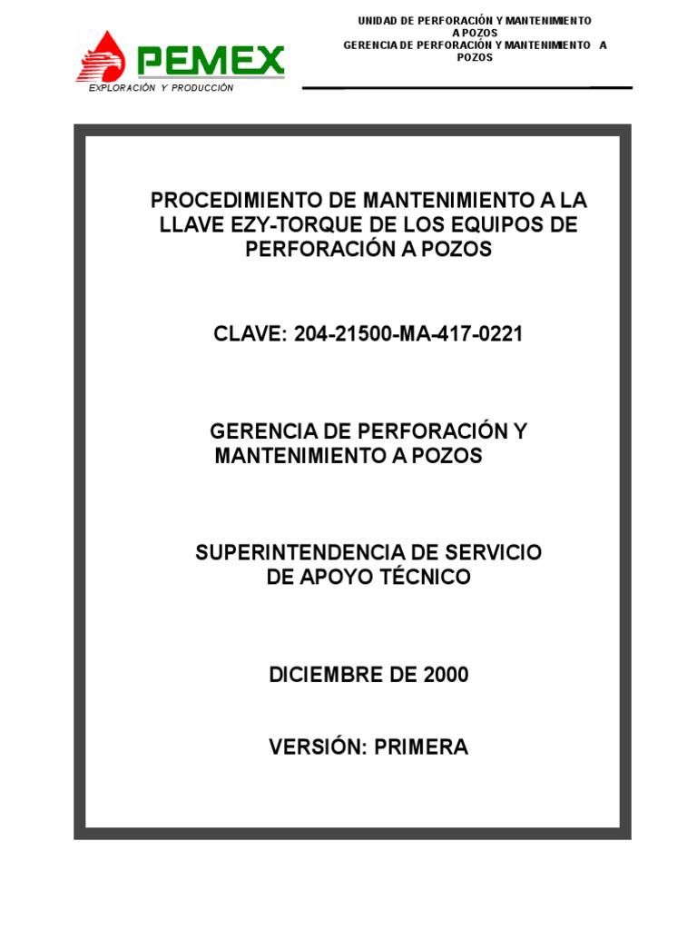 Ma 0221 Llave Ezy Torque Ok | PDF | Science | Ingeniería
