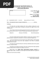 MTNL Connection Surrender Application | PDF