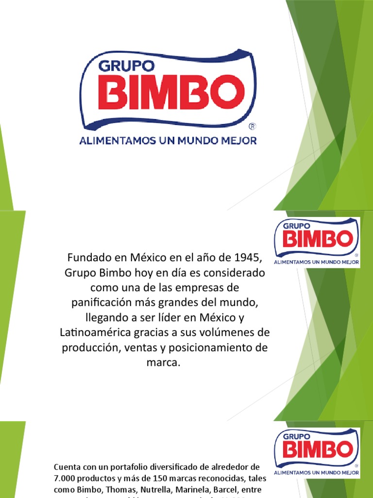 Exposición de Bimbo | PDF | America latina | Economias