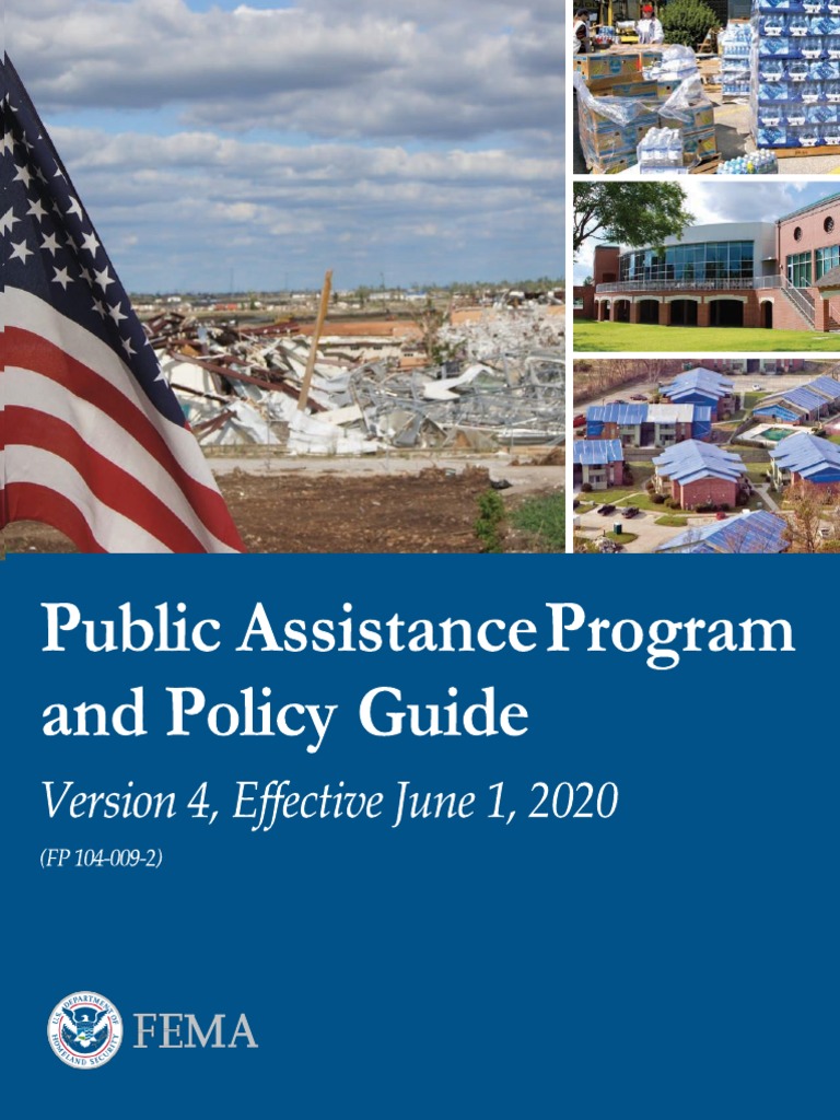 Fema Public Assistance Program and Policy Guide v4 6-1-2020 | PDF ...