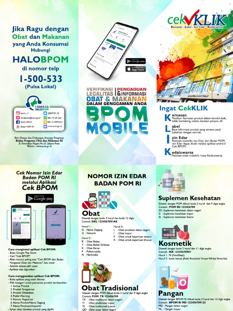 Cek Klik BPOM | PDF