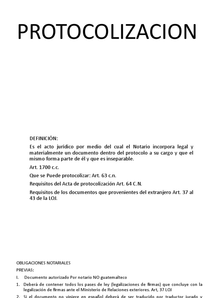 3 Protocolizacion de Documento Proveniente Del Extranjero | PDF | Ley común | Justicia