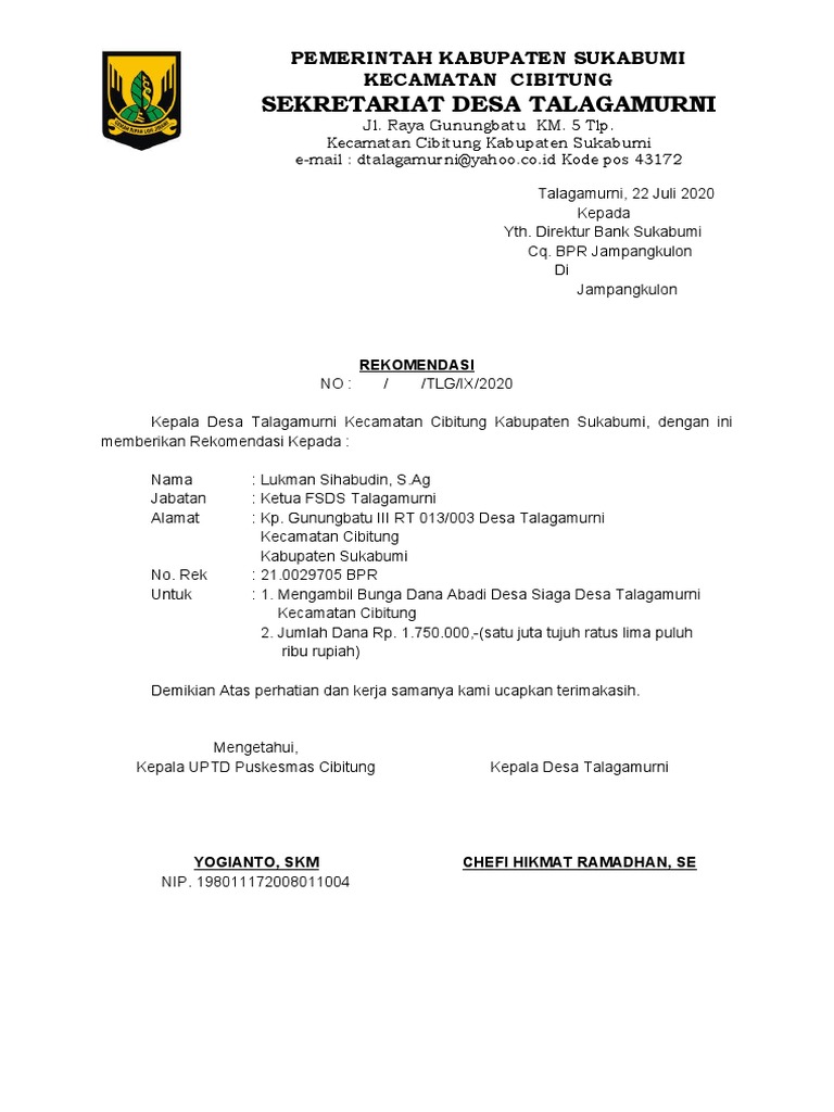 Rekomendasi FSDS | PDF