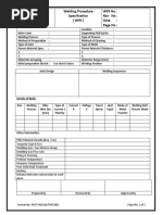 WPS (Gtaw) | PDF | Welding | Construction