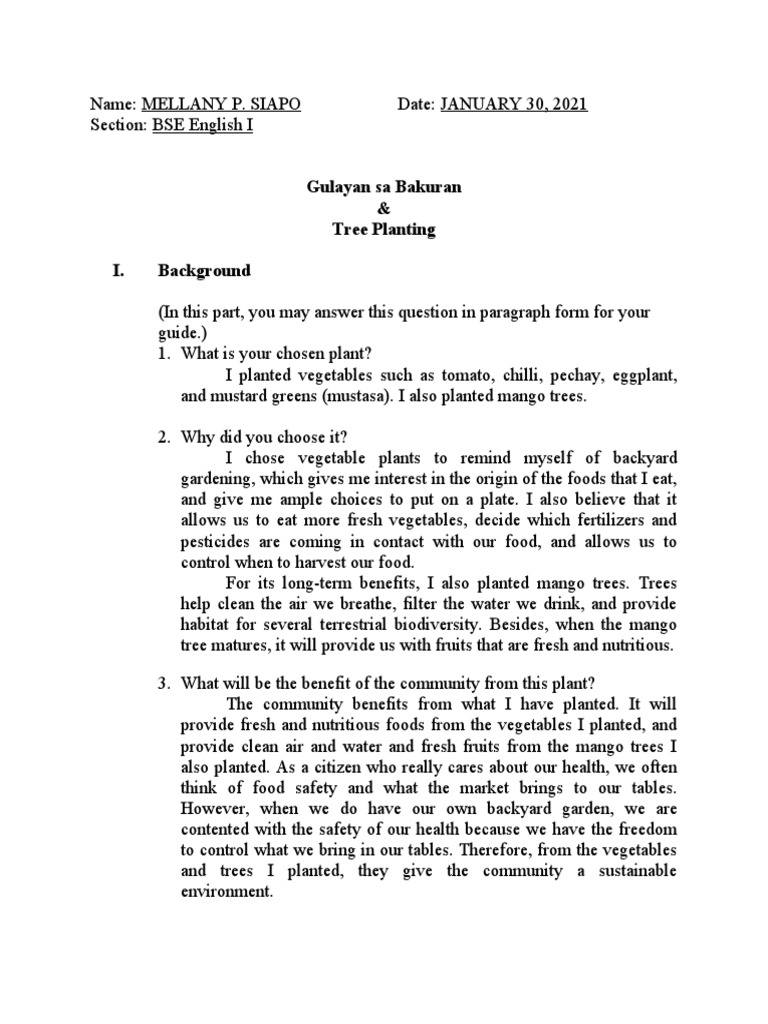 BACKGROUND CWTS Mellany Siapo | PDF | Science & Mathematics