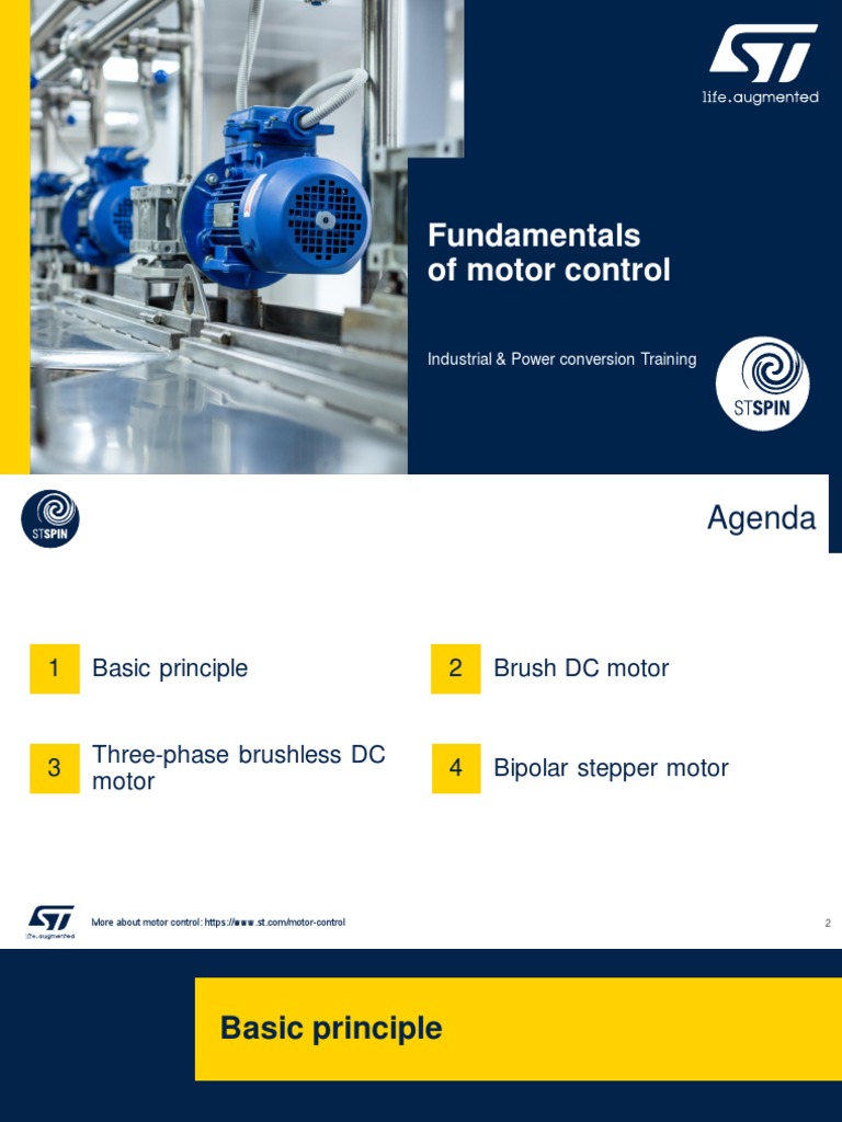 Fundamentals of Motor Control: Industrial & Power Conversion Training ...