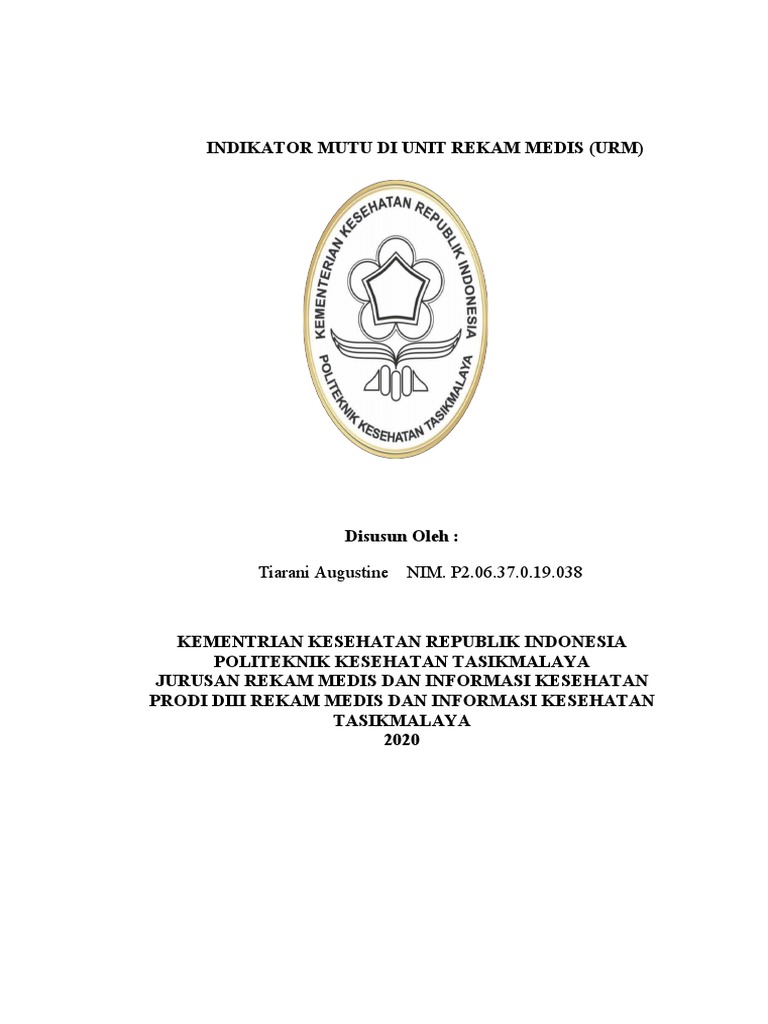 Indikator Mutu Di Urm | PDF