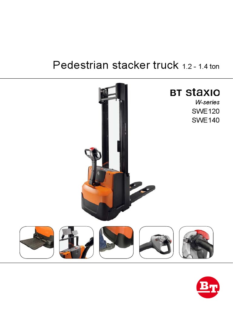 Pedestrian Stacker Truck: W-Series | PDF | Axle | Transportation ...