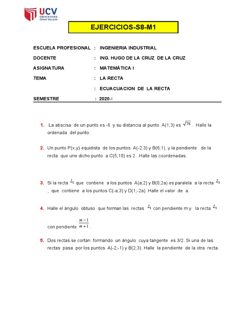 Ejercicios S8 M1 | PDF