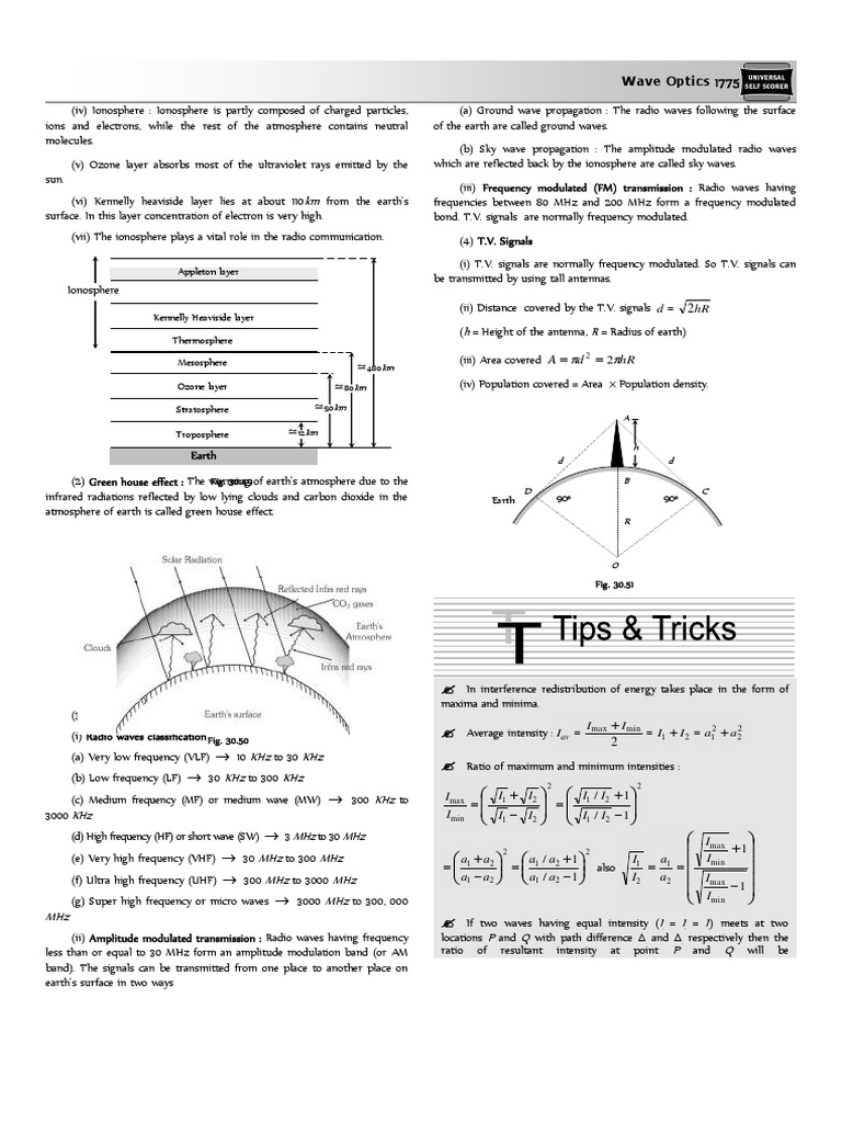 Unit-6 - Physics - Wave Optics (Practice and Solution) | PDF ...