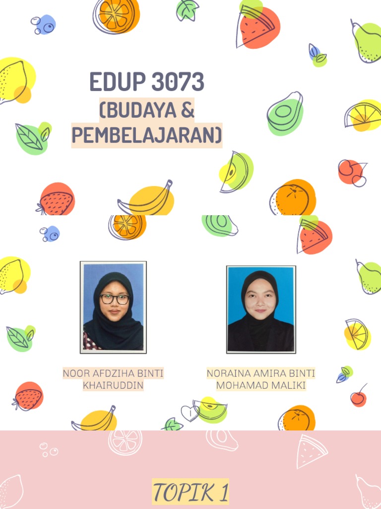 Edup 3073 - Topik 1 | PDF