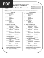 Welfare Facilities - Checklist | PDF