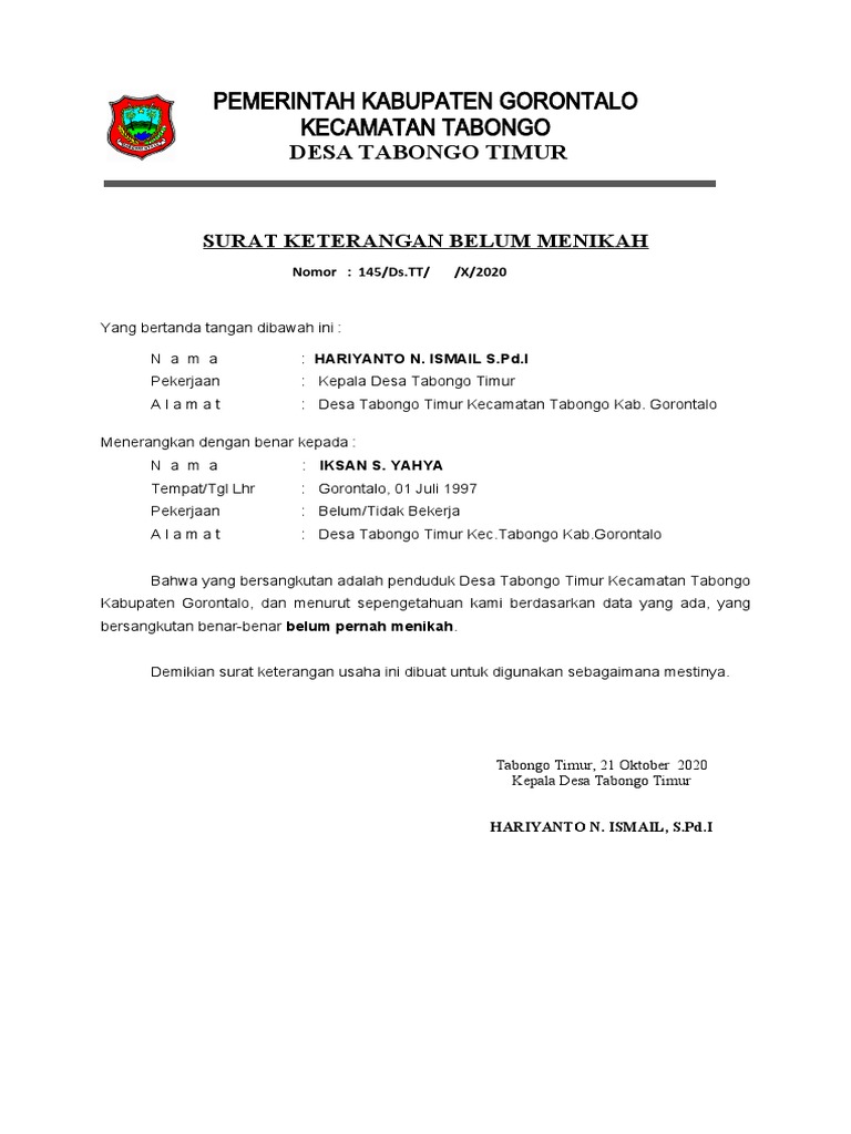 Suket Belum Menikah | PDF