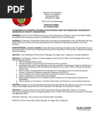 Eo Establishing Barangay Rehabilitation Referral Desk 1 | PDF | Drug ...