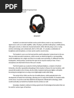 Headphones Evolution | PDF