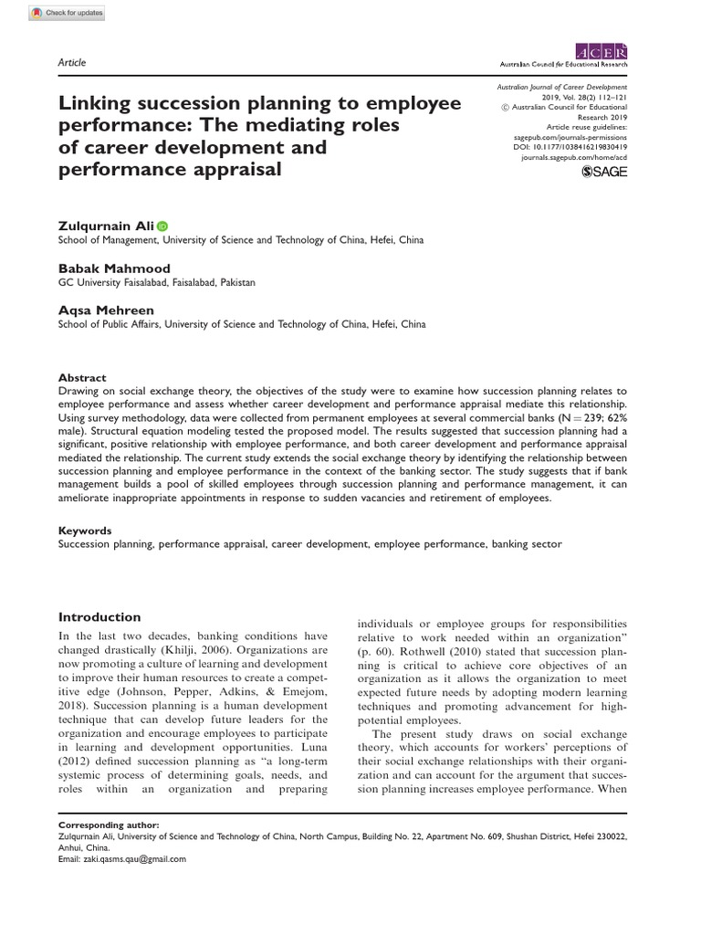 Questinanire Employee Perrfomacne Six Item Scale | PDF | Performance ...