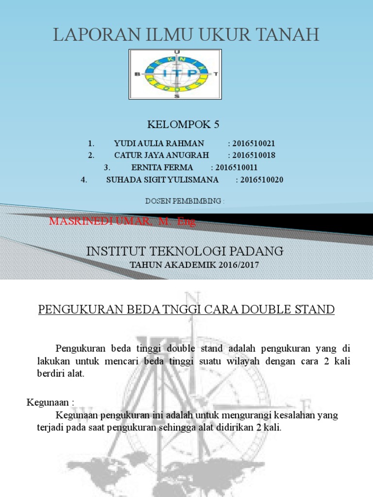 Pengukuran Beda Tinggi Double Stand | PDF