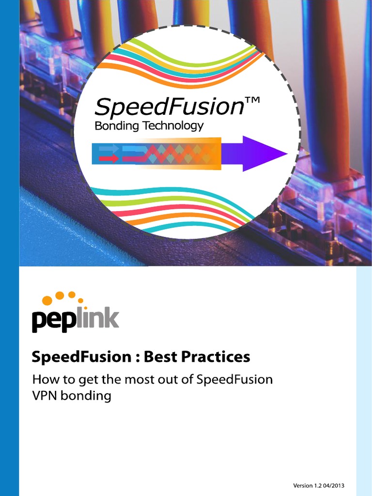 SpeedFusion Best Practices | PDF
