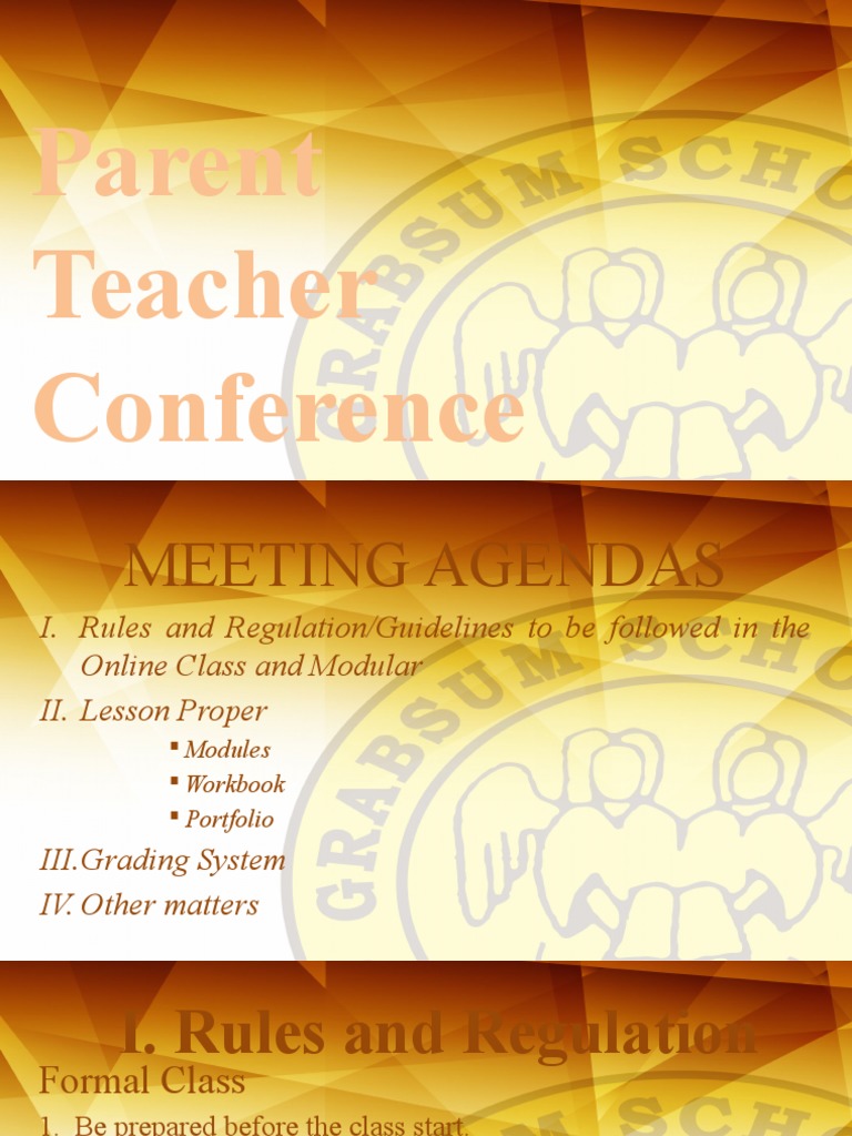Parent Teacher Conference | PDF