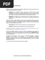 Matriz FODA (Maxi-Mini) | PDF
