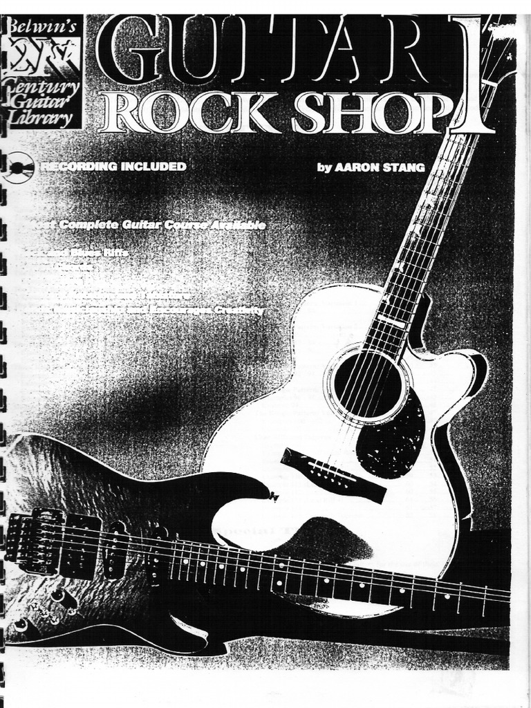 Aaron Stang - Guitar Rock Shop 1 | PDF