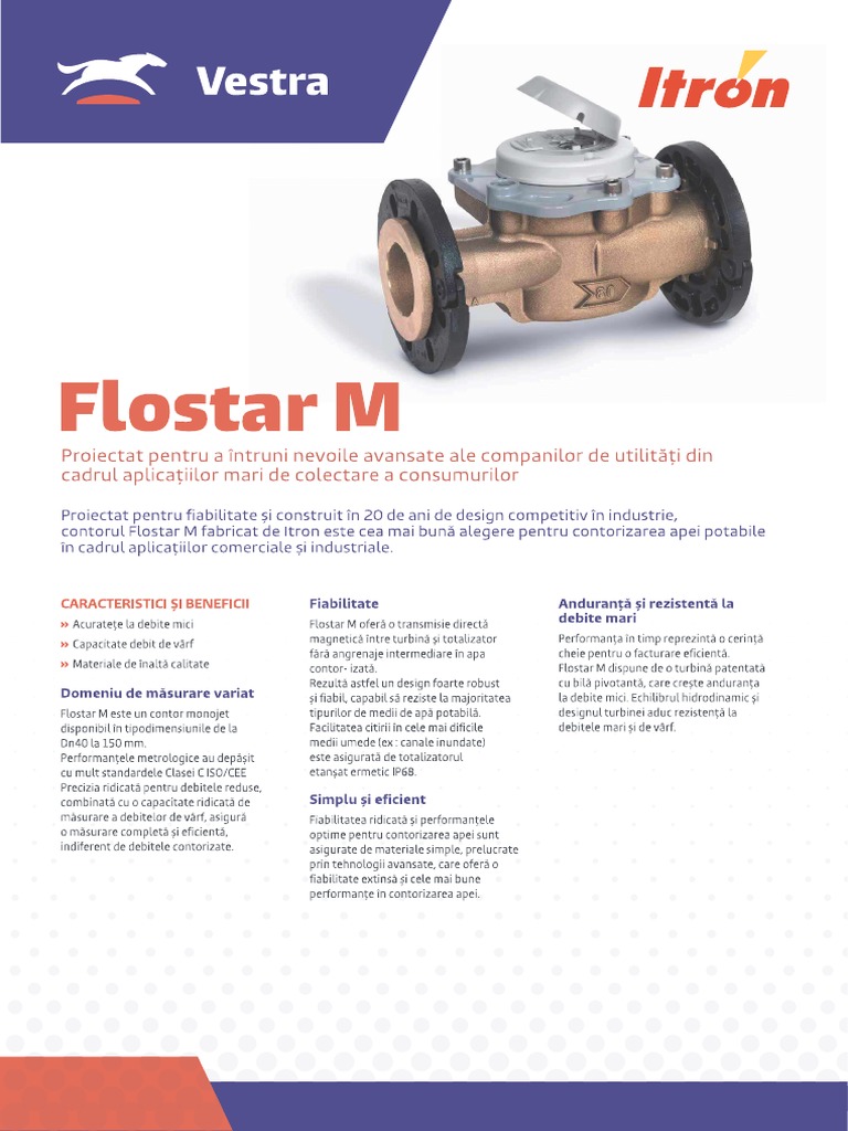 Contoare Flostar M DN 40 ... 150 MM, Pliant | PDF