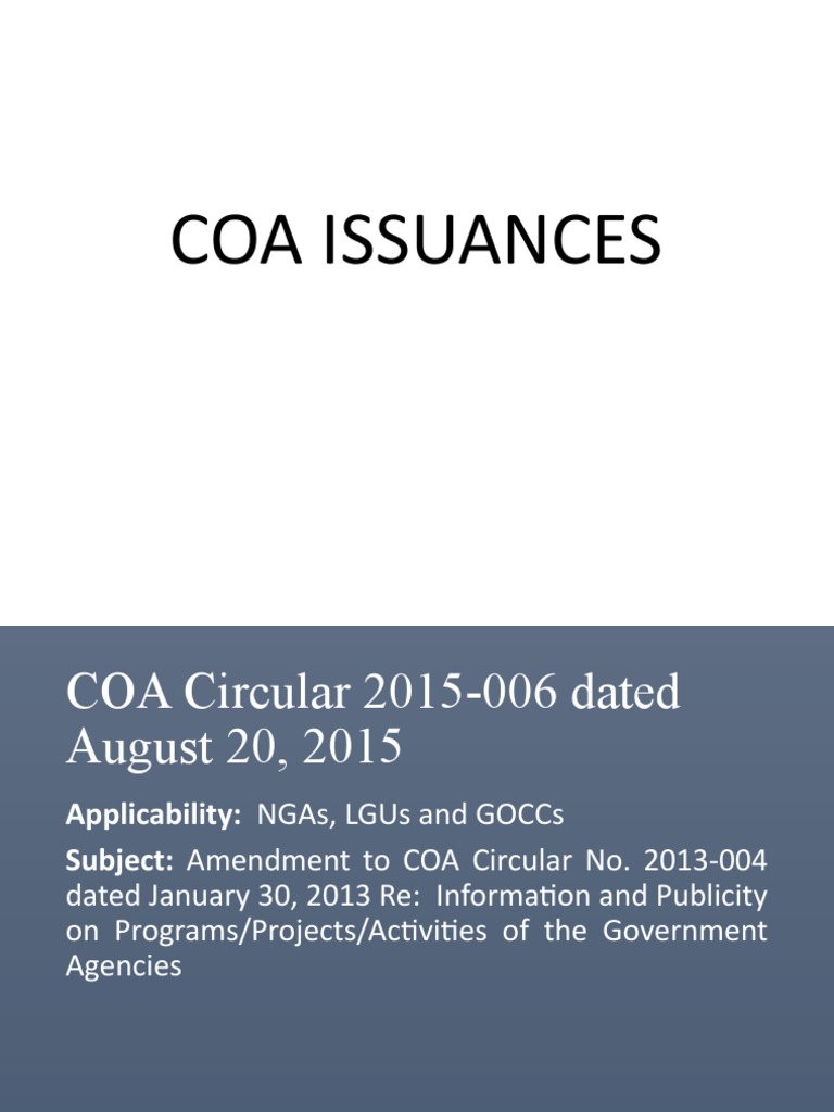 COA Circular 2015 - 031 | PDF | Perjury | Identity Document