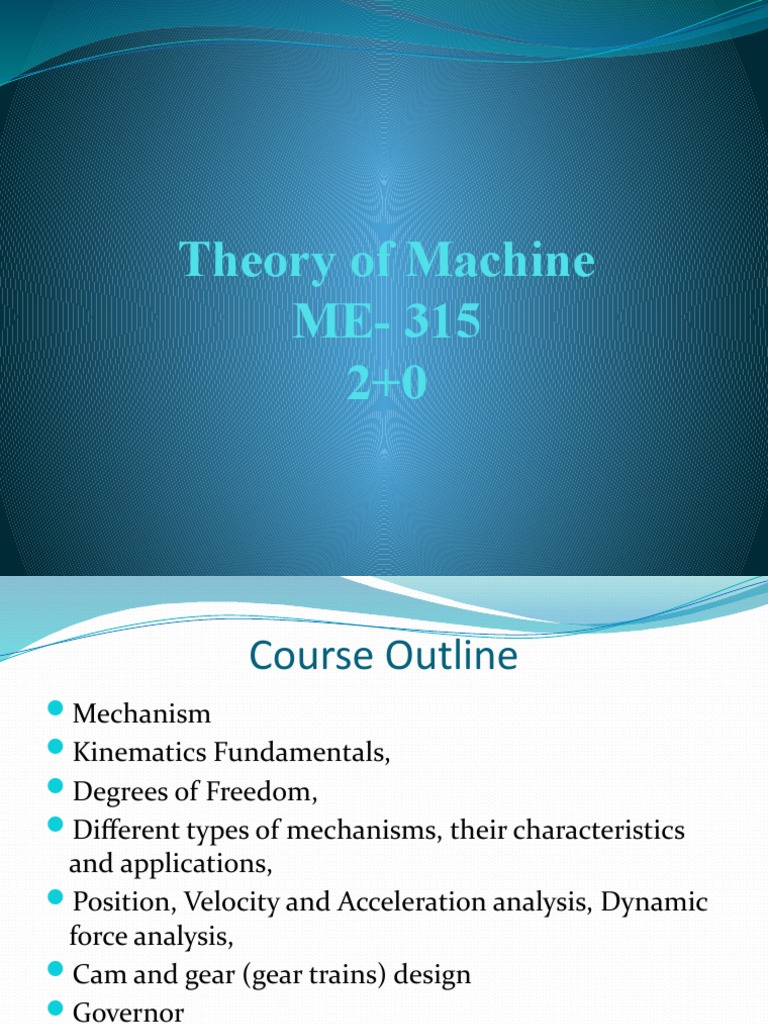 Crank Rocker Mechanism Overview | PDF | Machines | Force