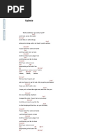 Valerie Lyrics by Amy Winehouse | PDF | Song Structure | Song Recordings
