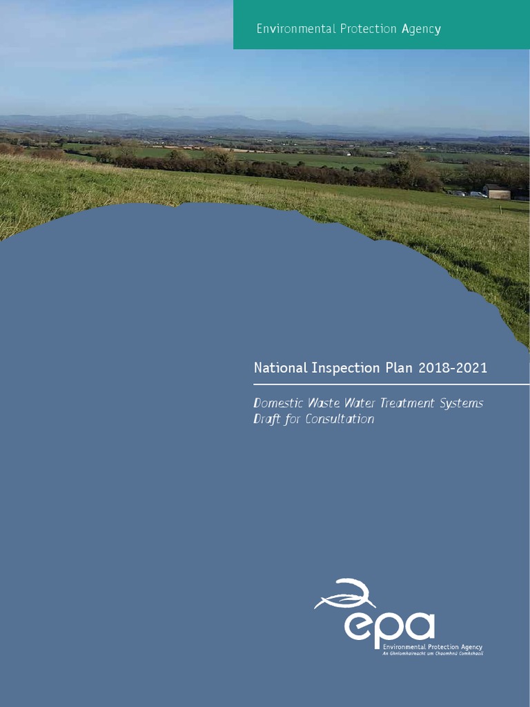 National Inspection Plan 2018-2021: Environmental Protection Agency ...