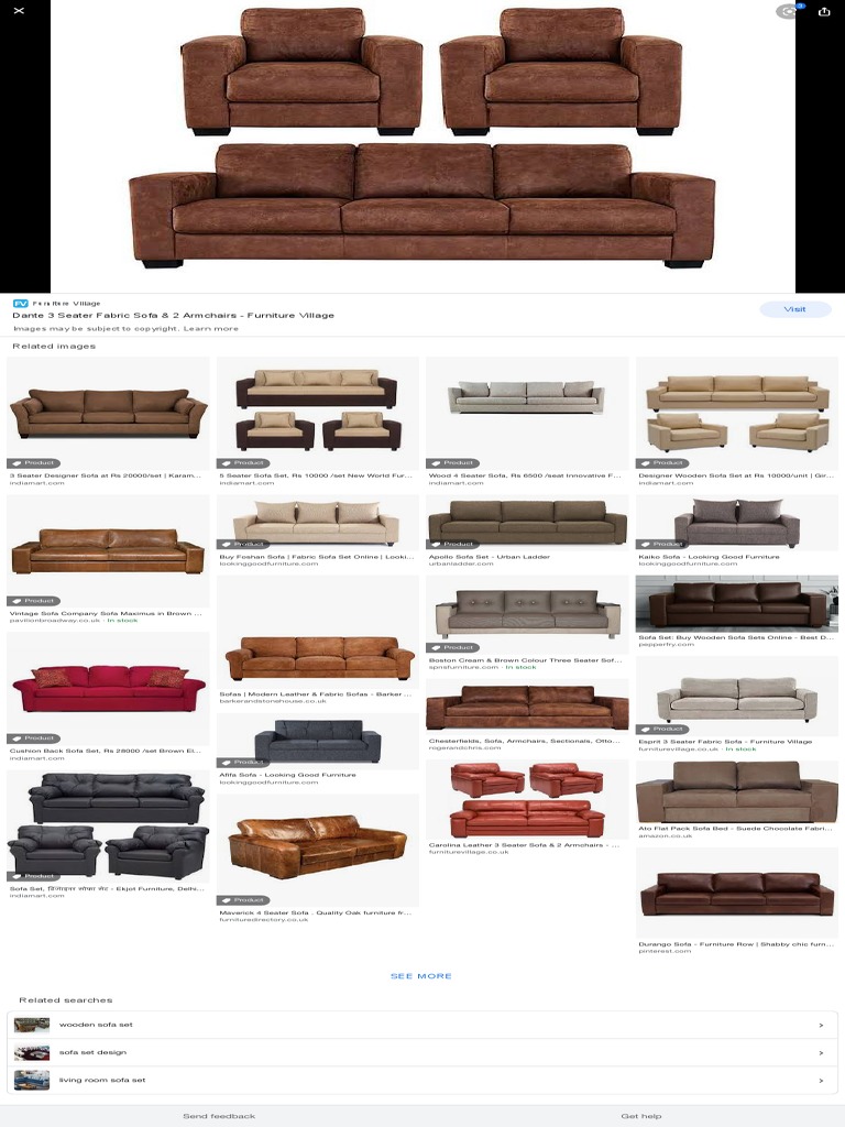 Sofa Set - Google Search 4 | PDF | Couch | Components