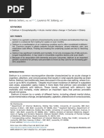 FINAL 4AT Assessment For Delirium | PDF | Dementia | Medicine