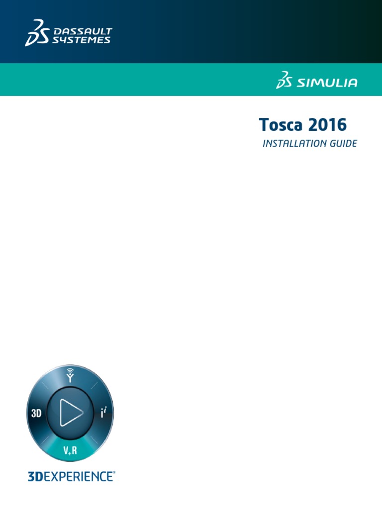 Tosca Installation Guide | PDF | Software | System Software