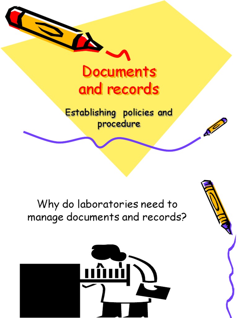 Document and Record | PDF | Laboratories | System