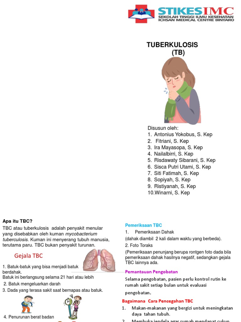 [JUDUL]: "Panduan Lengkap tentang Tuberkulosis (TB): Gejala, Pencegahan ...