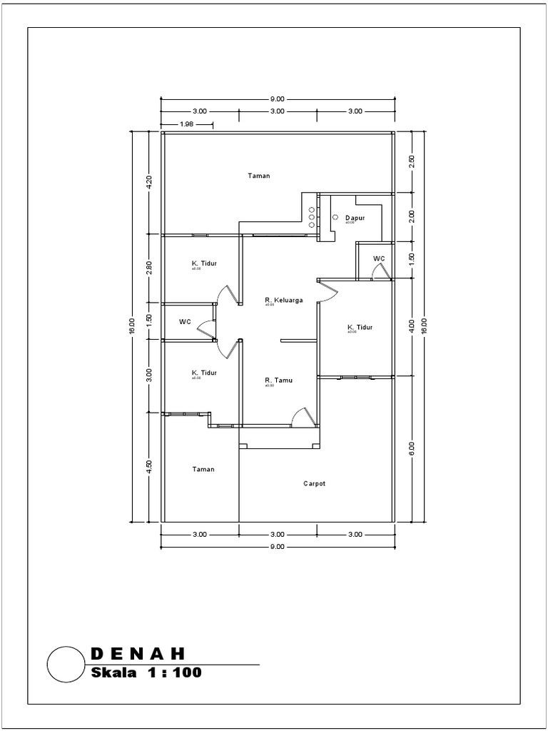 DENAH Model | PDF