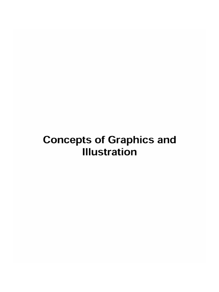 Concepts of Graphics and Illustration - EInternational | PDF